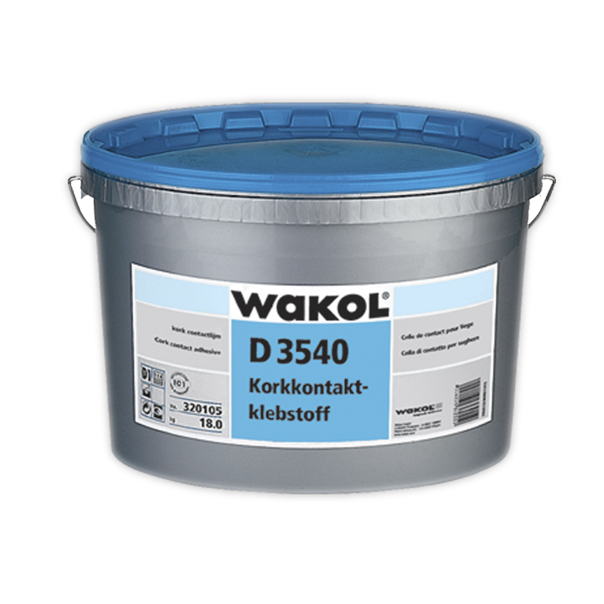 Wakol D3540 Kurk contactlijm zeer emissiearm 800g